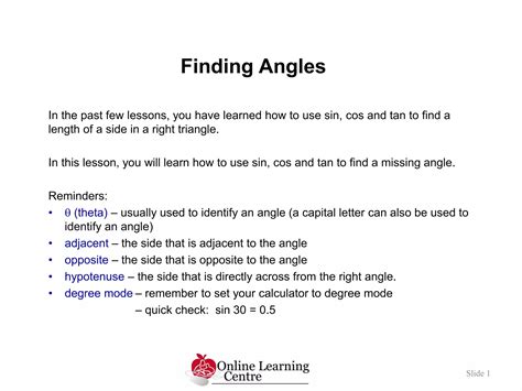 Mwa 10 75 Solving Triangles Pptx Physics Science