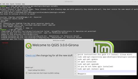 Installation Reinstalling QGIS On Linux Mint Geographic Information Systems Stack Exchange