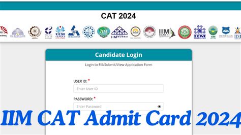 Iim Cat Admit Card 2024 Out Check Hall Ticket Download Link