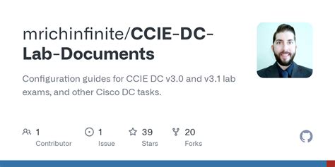 Issues Mrichinfinite CCIE DC Lab Documents GitHub