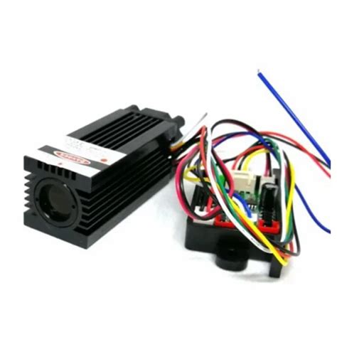 Industrial 12v Fat Beam 532nm 100mw Green Laser Diode Module Wttland Fan