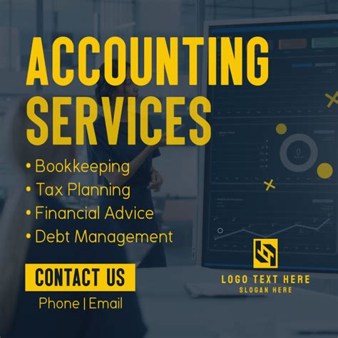 Accounting Services Instagram Post Brandcrowd Instagram Post Maker