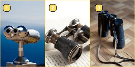 Personality Test Choose A Binocular And We Can Reveal If Youre