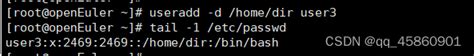 linux 用户概念和用户管理命令，用户组概念和用户组管理命令。 linux用户的概念 csdn博客
