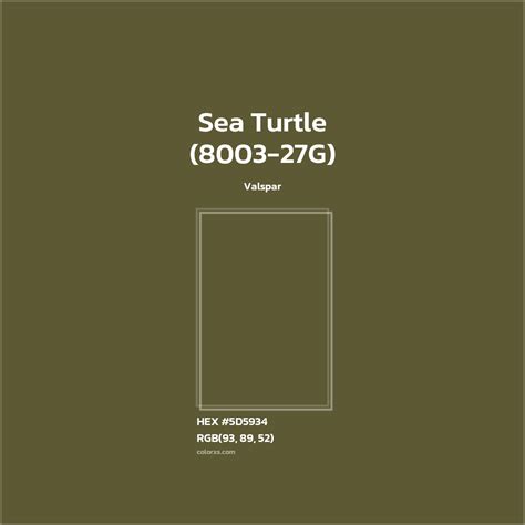 Valspar Sea Turtle 8003 27g Paint Color Codes Similar Paints And