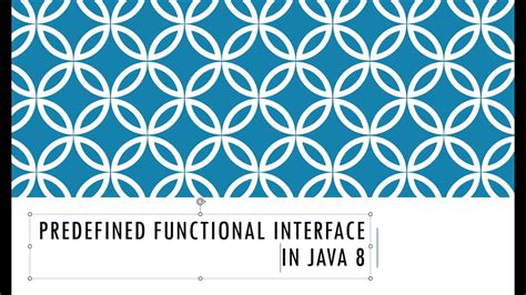 What Is Predefined Functional Interface In Java8 Java 8 Java8