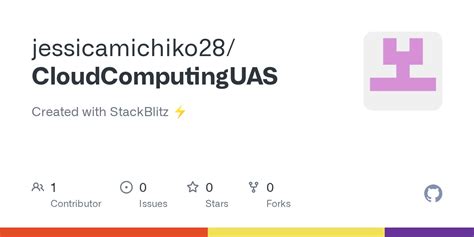 github jessicamichiko28 cloudcomputinguas created with stackblitz ⚡️