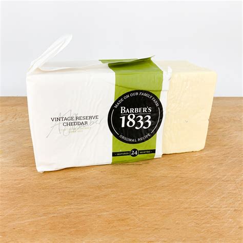 Barbers 1833 Mature Cheddar Queen Victoria Market