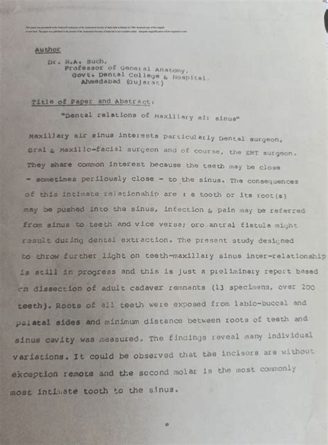 Pdf Dental Relations Of Maxillary Sinus