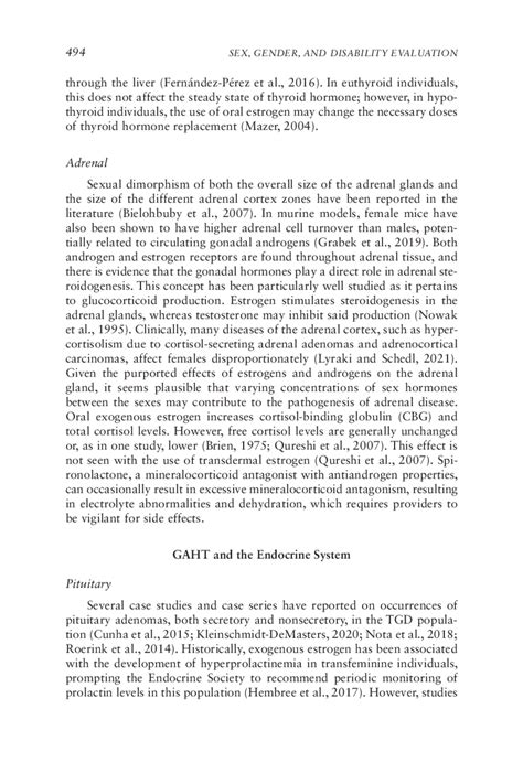 Appendix C Commissioned Paper Physiological Sex Differences And The