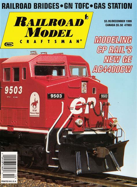 Railroad Model Craftsman December 1999 White River Productions
