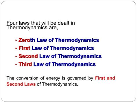 Basic Concepts Of Thermodynamics Pptx