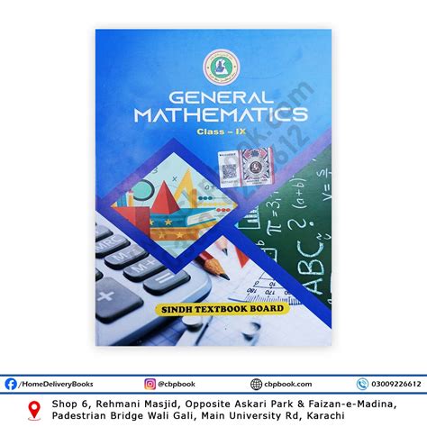 General Mathematics For Class Ix Class 9 Sindh Textbook Board Cbpbook