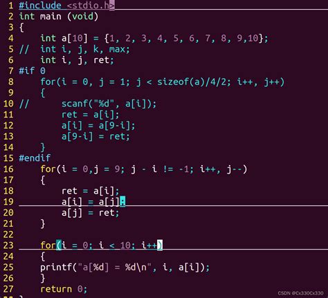 编程基础：数组概念、赋值与操作实践 Csdn博客
