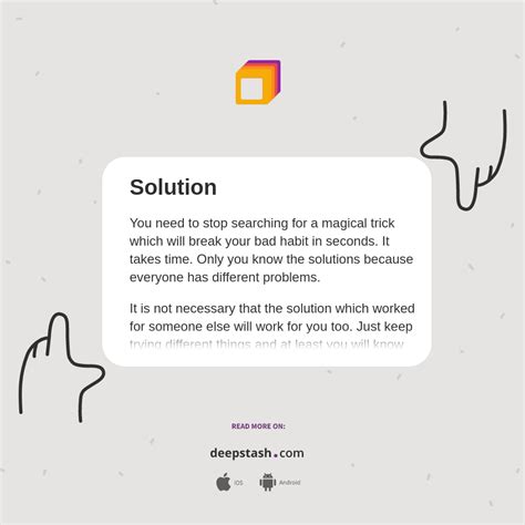solution deepstash