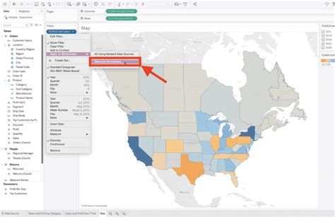 How To Apply A Filter To Multiple Sheets In Tableau Xeomatrix