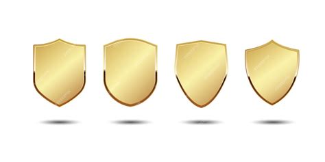 Premium Vector Shields Icon Set Collection Of Security Shield Icon
