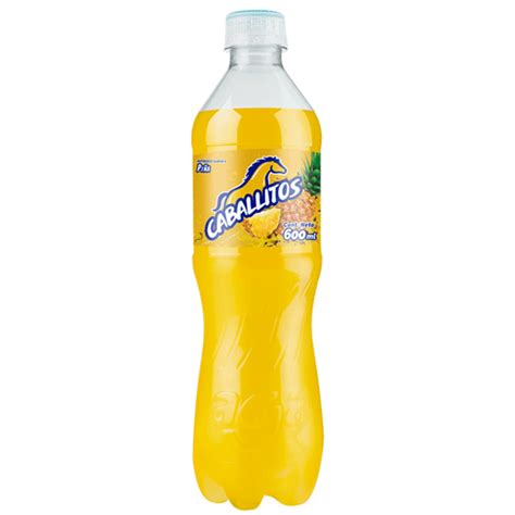 Caballitos Refresco Piña 600 Ml H E B México