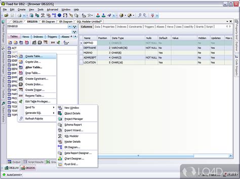 Toad For Db2 Screenshots