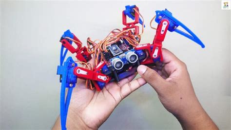 How To Build An Arduino 3 In 1 Spider Robot Quadruped Using 3d