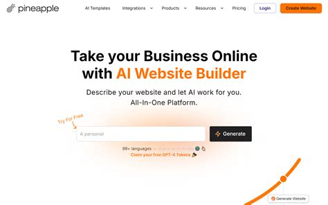 Pineapple Ai Website Builder Reviews Tutotial Alternatives