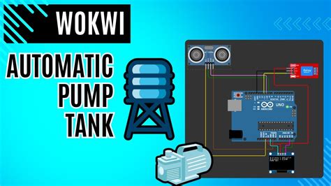 สอน เขียนโปรแกรม ภาษาซี Wokwi Arduino Uno สอนทำโปรเจคระบบสูบน้ำขึ้น