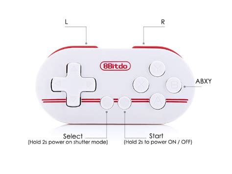 8bitdo Fc Zero Mini Bluetooth Gamepad