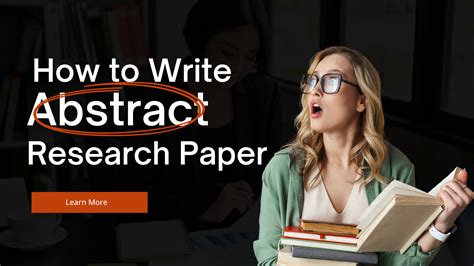 How To Write An Abstract For A Research Paper With Example