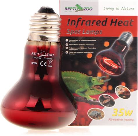 Инфракрасная нагревательная лампа Repti-Zoo Infrared Heat 35W (R63035 ...
