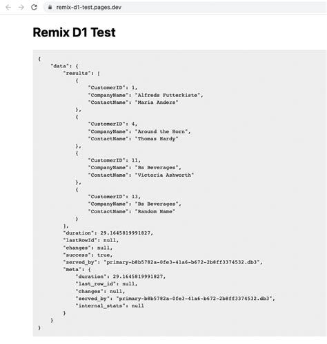 🐛 bug cannot interact with d1 database locally using remix and pages