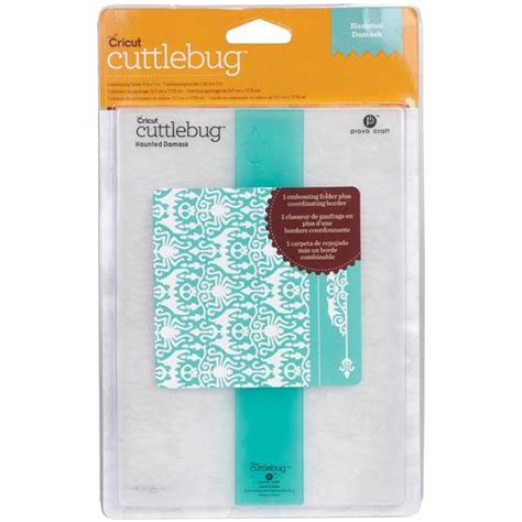 Cuttlebug 5x7 Embossing Folder Border Set Haunted Damask
