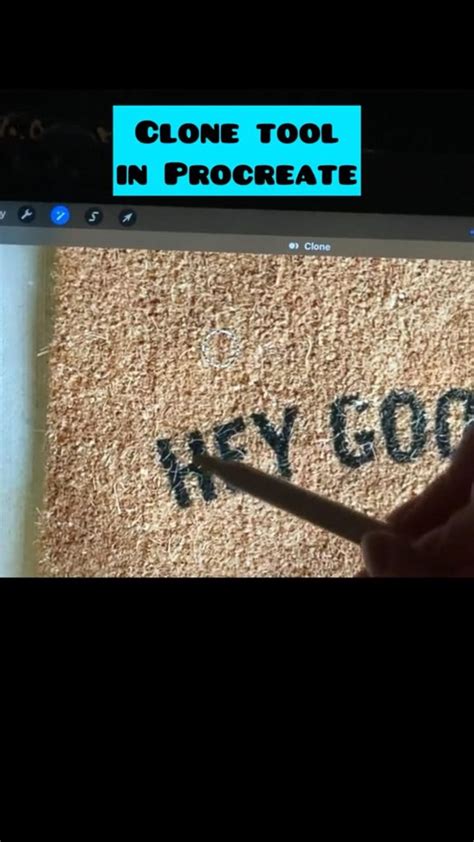 Procreate Clone Tool Font Mock Up Procreate Tips Tutorials Free Digital Art Design Tricks