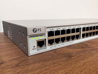 Fs S Ts Stackable L Ethernet Switch Review It Has Hot Swappable Power Supplies Mbreviews