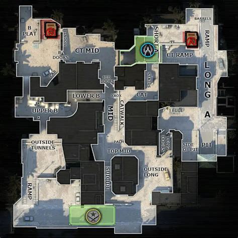 ultimate cs go dust 2 guide grenade tricks csgo ranks