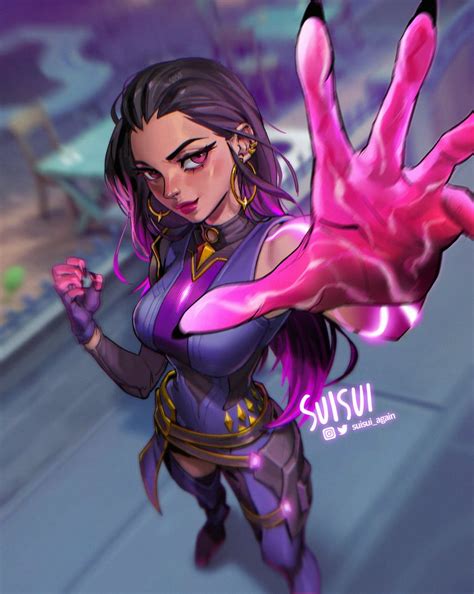 Reyna Valorant Drawn By Suisuiagain Danbooru
