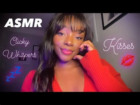 ASMR | Kisses & Clicky Whispers 💋🤍 (For Sleep & Relaxation 💤) - YouTube