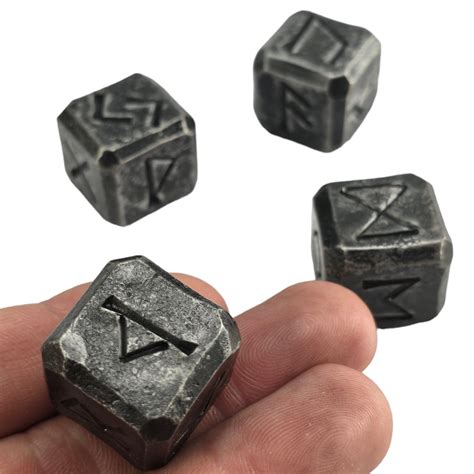 Runes Forged Gaming Dice 1 Piece Wulflund