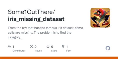 Github Some1outthereirismissingdataset From The Csv That Has The