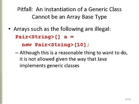 Introduction To Generics Beginning With Version 5 0