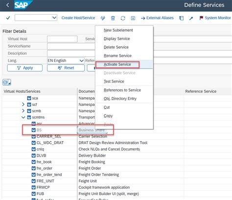 Sap Tm Transaction Sicf Configuration Details Sap Community