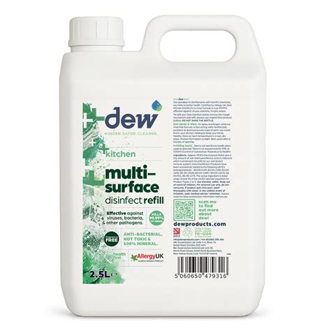Kitchen Multi Surface Disinfect Dew Products