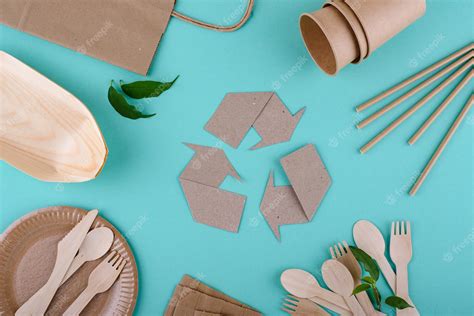 Envases Alimentarios Sostenibles Ecológicos Y Reutilizables Foto Premium