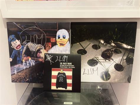 Got These Lil Ugly Mane Treasures Signed Last Night Rhiphopvinyl