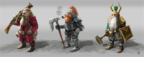Dwarves Concept By Bulgor On Deviantart