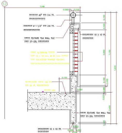 The Reinforcement Column And Beam Typical Section Details Autocad 2d Dwg Drawing File Are Given