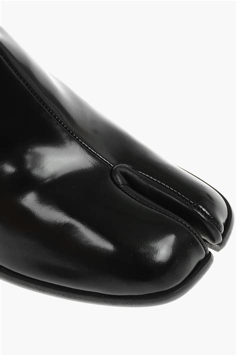 Maison Margiela Mm22 6 5cm Patent Leather Tabi Booties Women Glamood