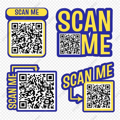 Scan Qrcode Vector Art PNG Scan Me Qrcode Design Png Qrcode Design Png Qrcode Png PNG Image