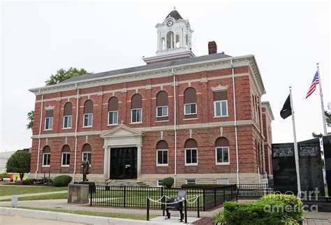 Clark County Courthouse In Marshall Illinois 4508 By Jack Schultz