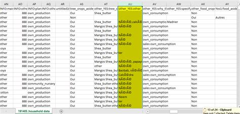 aggregate csv export has missing and corrupt values support odk forum