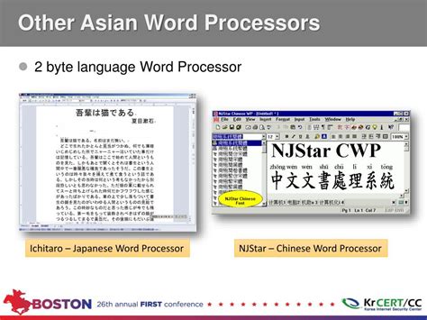Ppt Attacks Using Malicious Hangul Word Processor Documents
